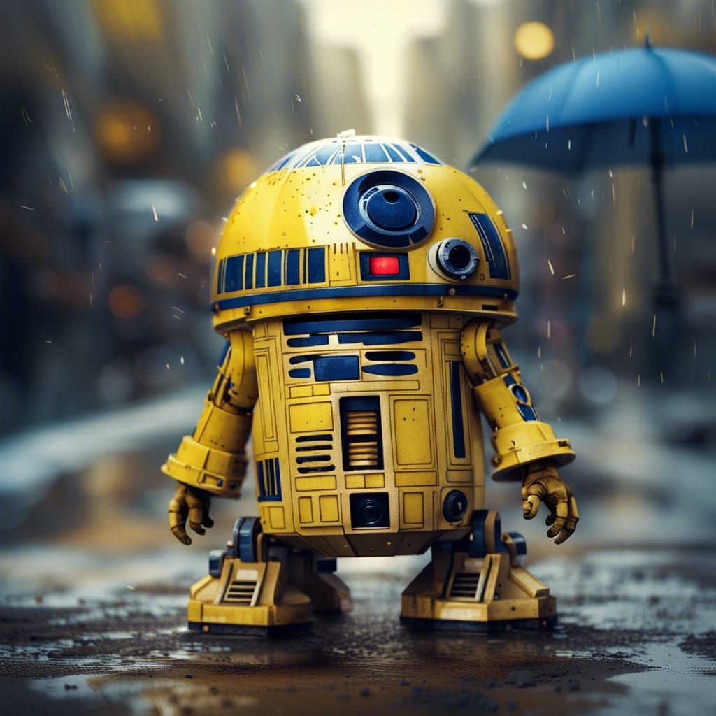 R2D2 - AI Generated Artwork - NightCafe Creator