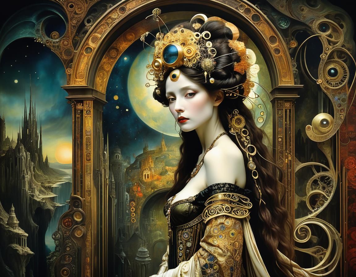 The Countess of Castiglione - AI Generated Artwork - NightCafe Creator