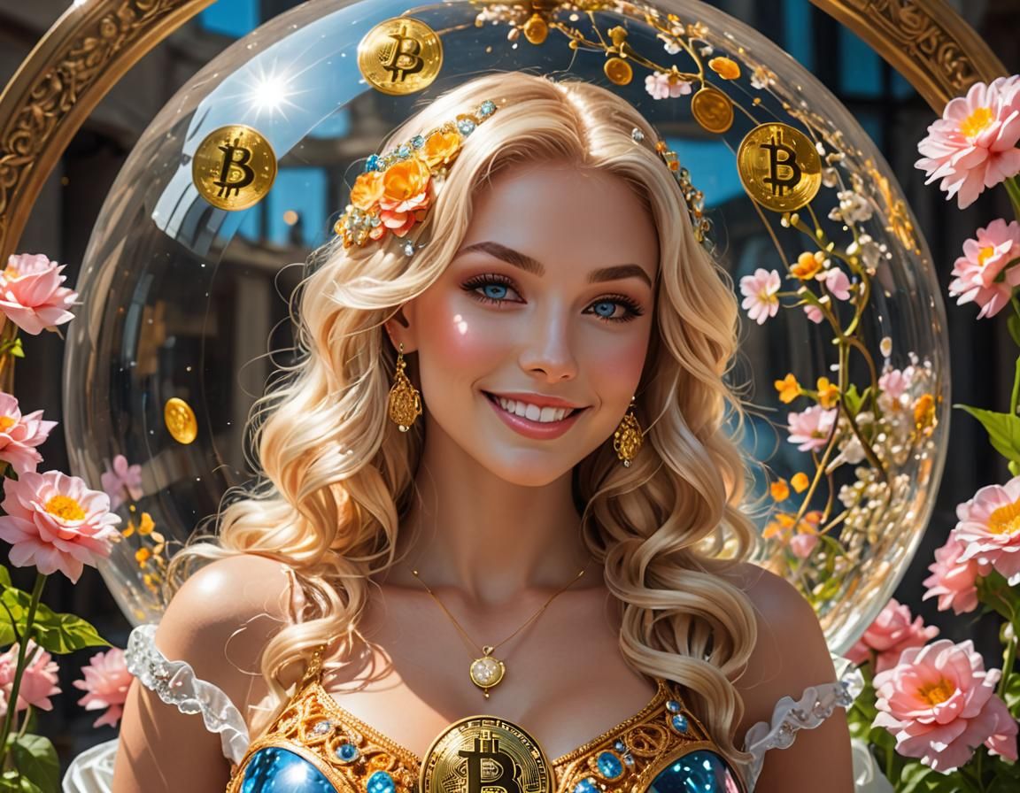 Beautiful Bitcoin Babes Collection - AI Generated Artwork - NightCafe ...