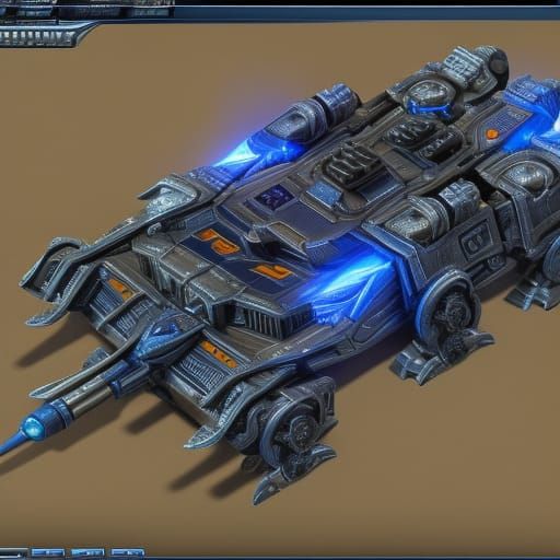 Starcraft 2 Wings of Liberty. Siege tank. Unreal engine 5. Terran. - AI ...