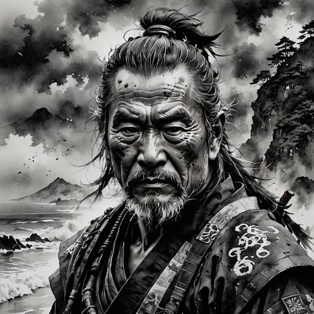 Old samurai - AI Generated Artwork - NightCafe Creator
