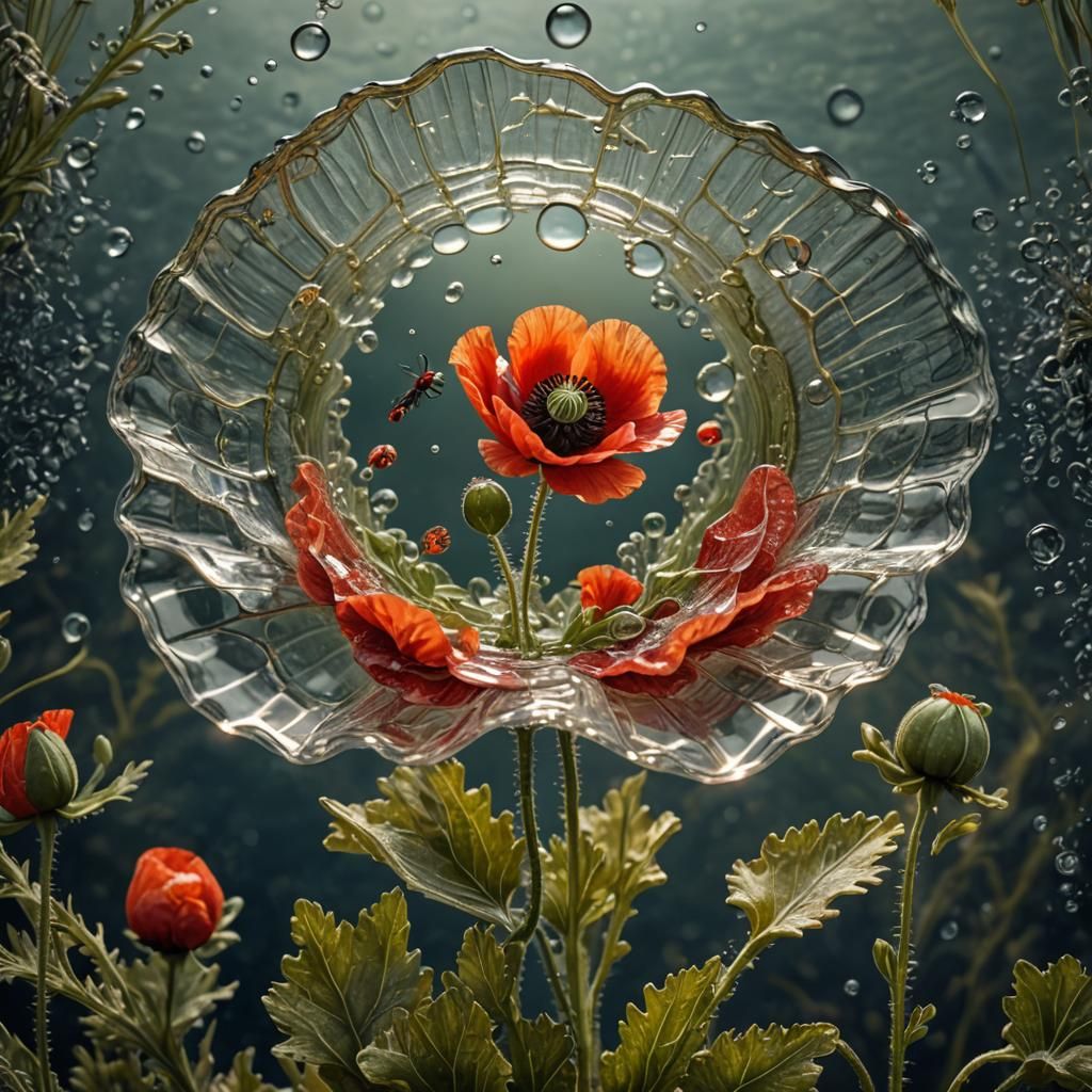 Poppy Times. - AI Generated Artwork - NightCafe Creator