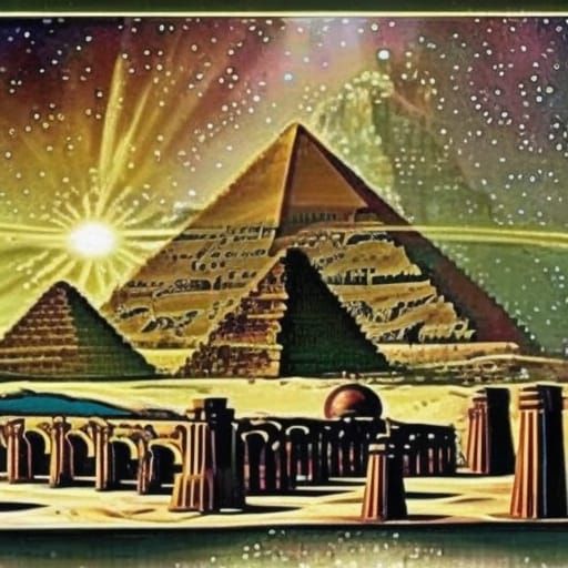 Ancient Egypt - AI Generated Artwork - NightCafe Creator
