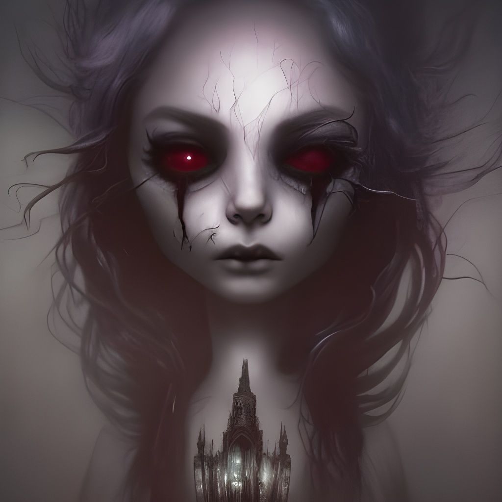Vampires inspired by Mark Ryden - AI Generated Artwork - NightCafe Creator
