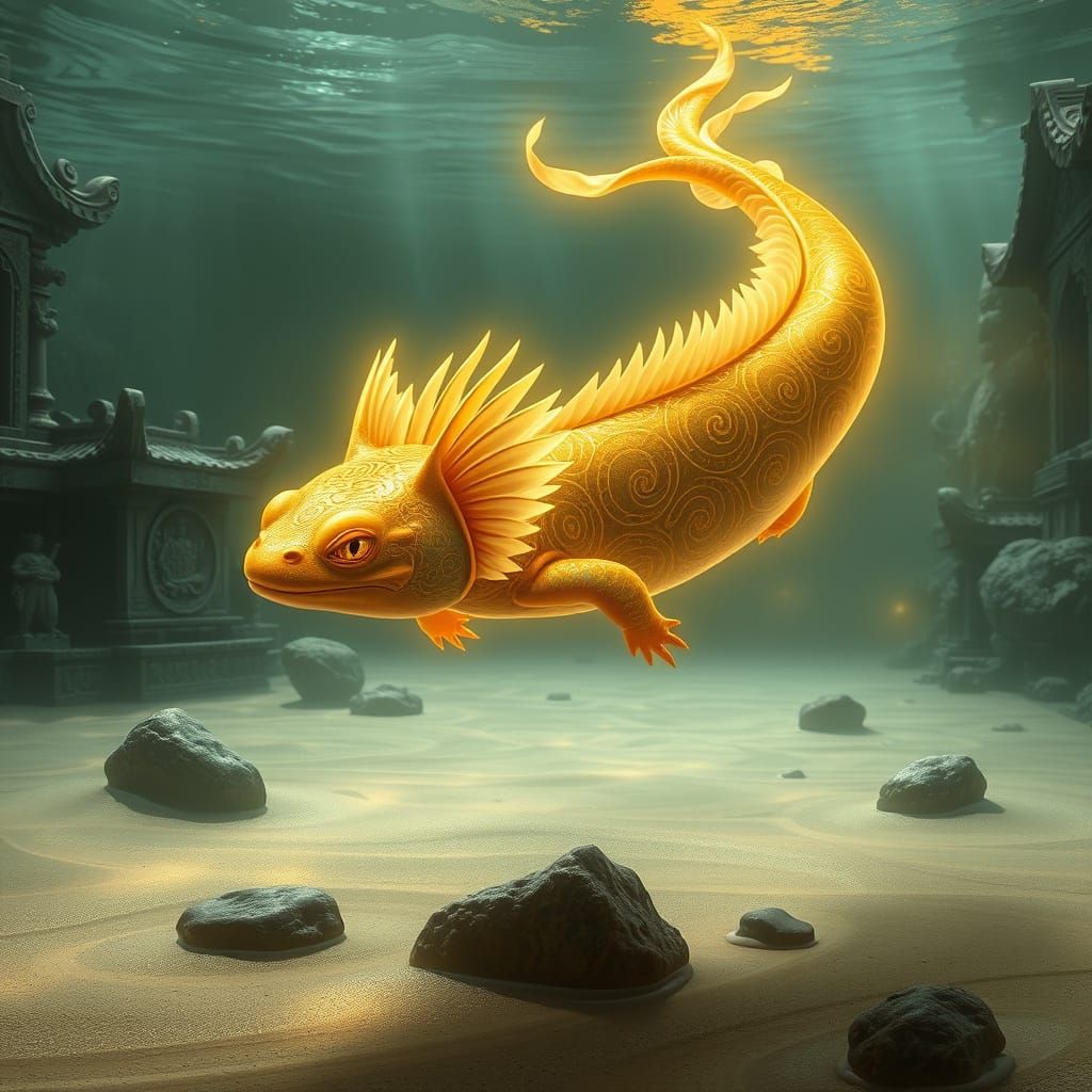 Mythical Axolotl of the Gods😁 - Mythical Axolotl of the Go...