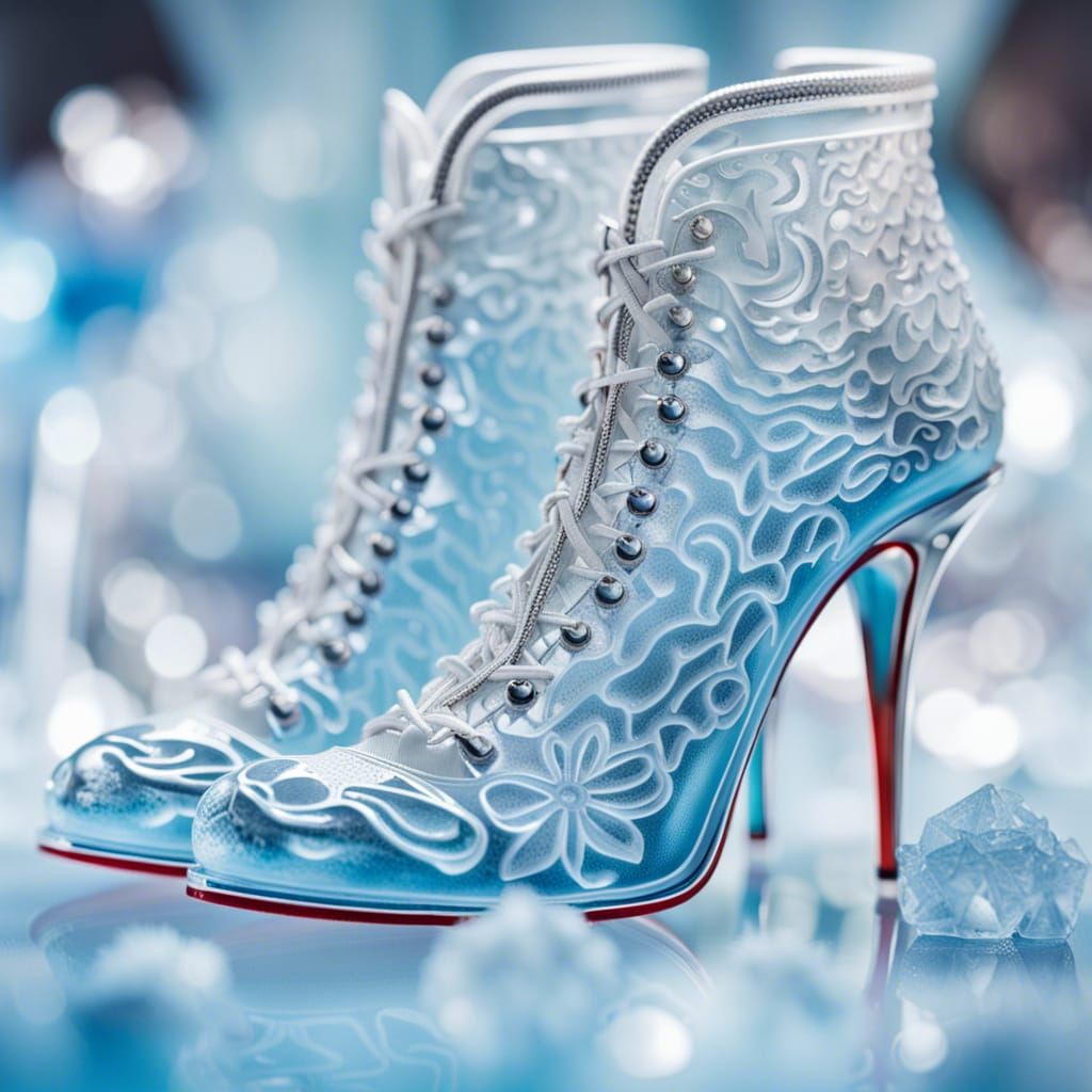 Icy Heels - AI Generated Artwork - NightCafe Creator