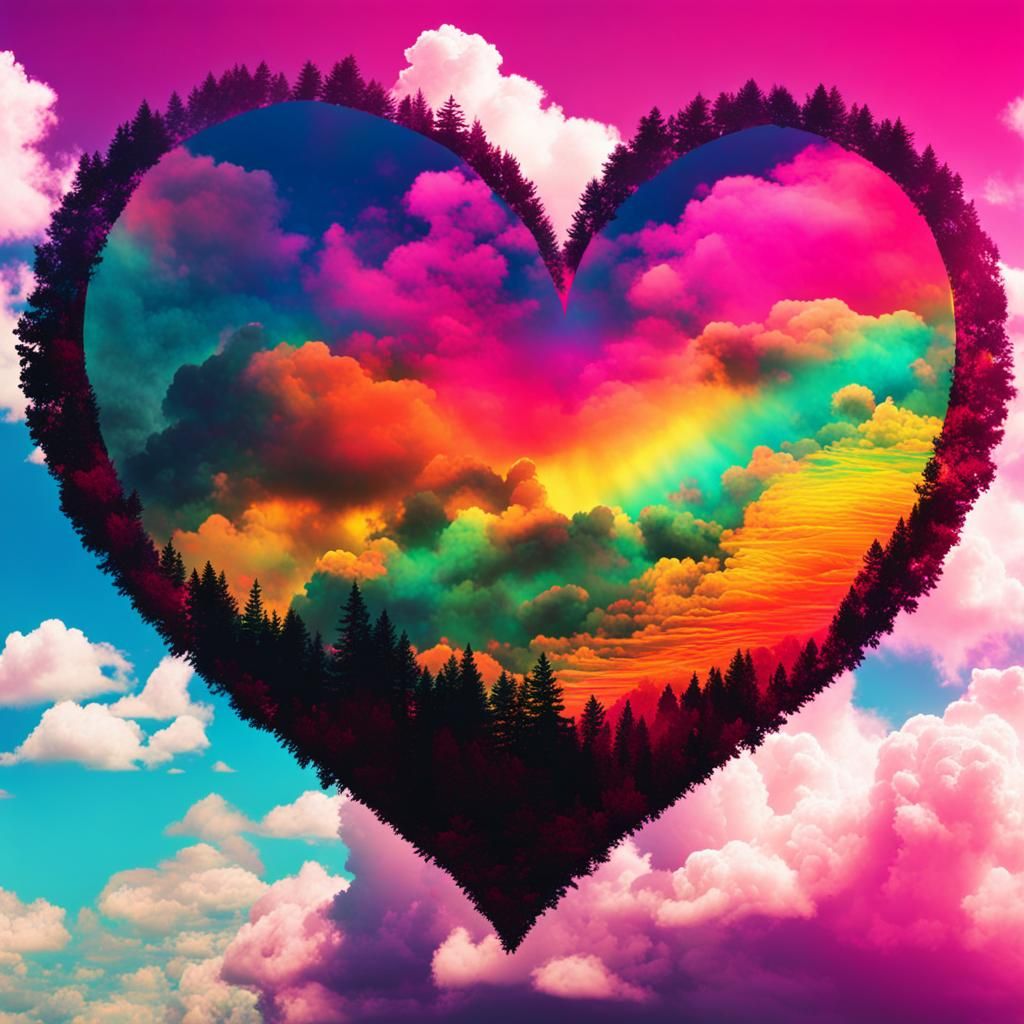 Colour your world - AI Generated Artwork - NightCafe Creator