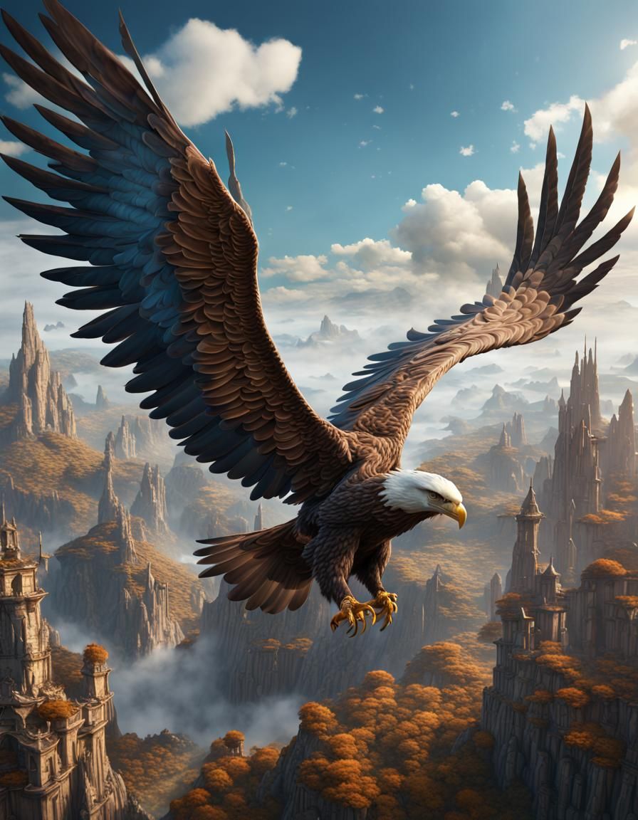 Eagle - AI Generated Artwork - NightCafe Creator