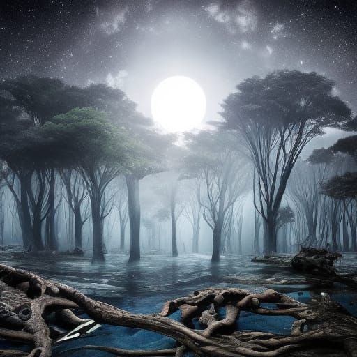 A world without humans - AI Generated Artwork - NightCafe Creator