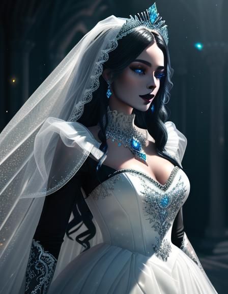 A gorgeous bride 4 - AI Generated Artwork - NightCafe Creator