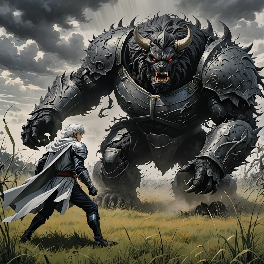 Showdown between Griffith and Zodd the Immortal - AI Generated Artwork ...