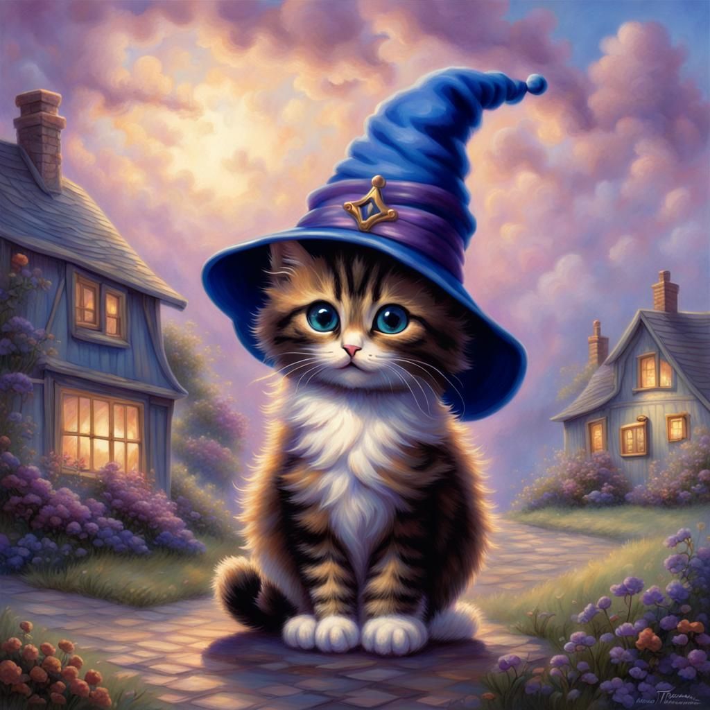 Wizard floof - AI Generated Artwork - NightCafe Creator