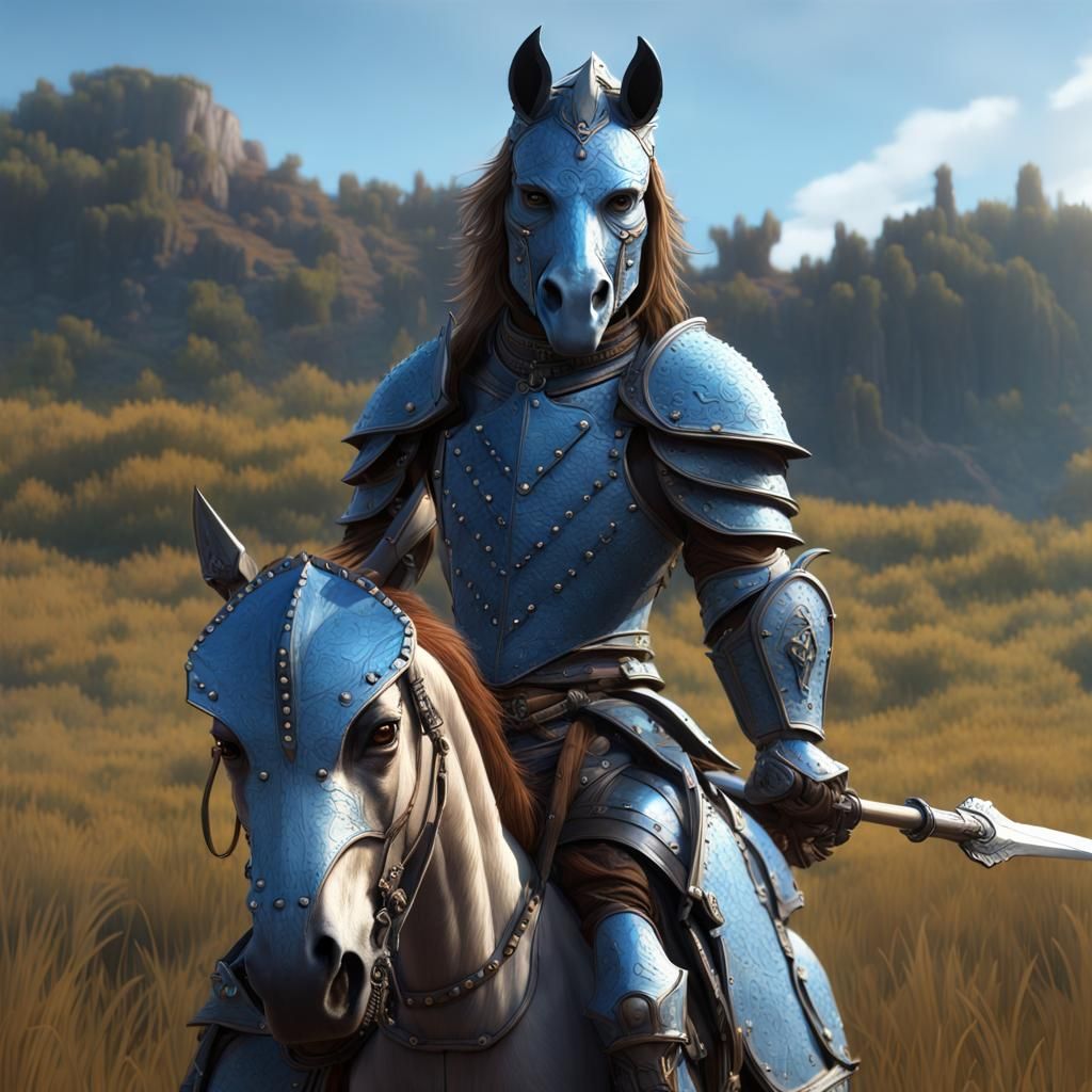 Asvamukha Male Cavalier - AI Generated Artwork - NightCafe Creator