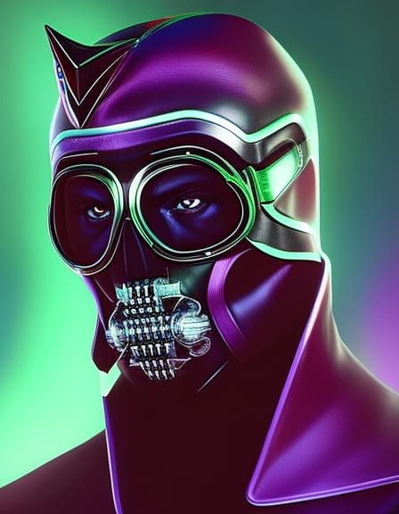 Neokitsch Luchadore - AI Generated Artwork - NightCafe Creator