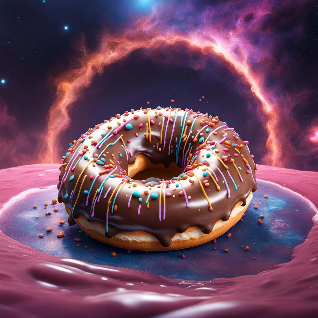 The almighty donut - AI Generated Artwork - NightCafe Creator