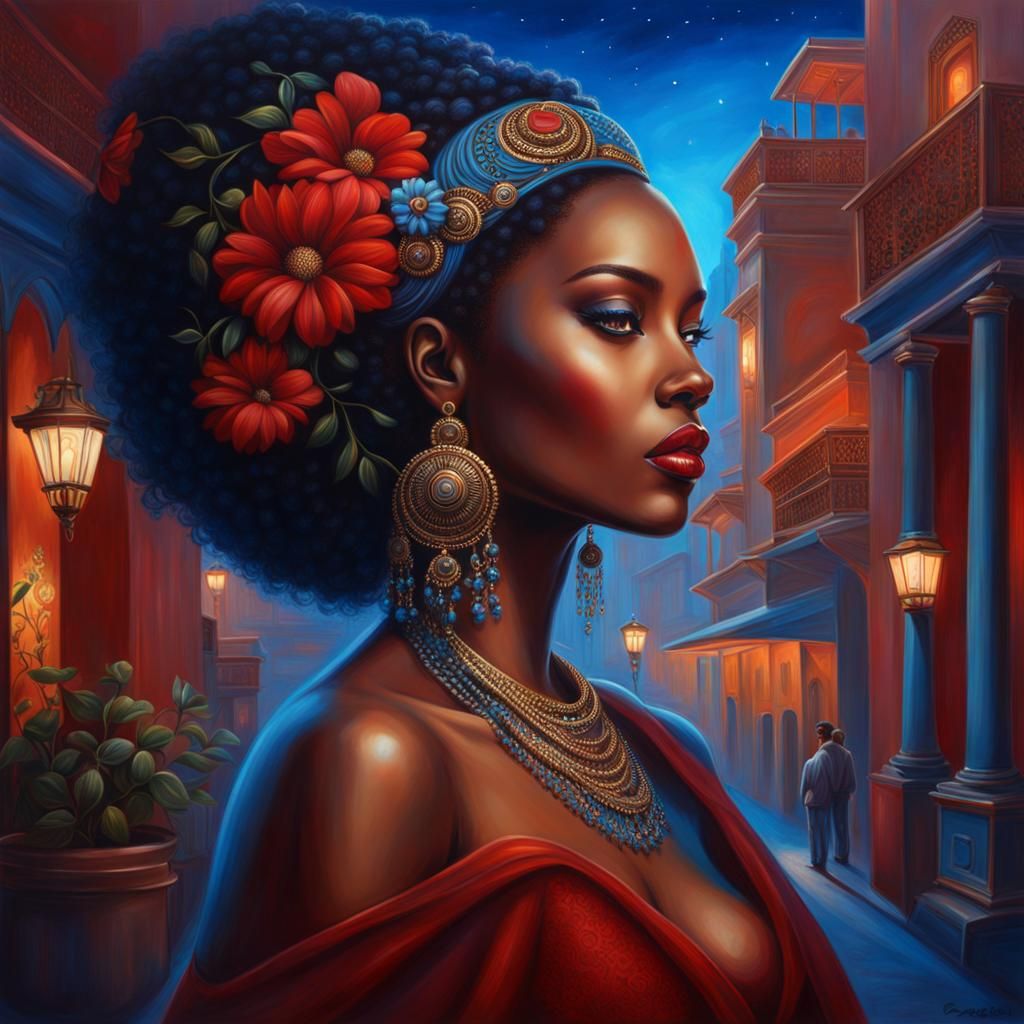 Afrofuturism - AI Generated Artwork - NightCafe Creator