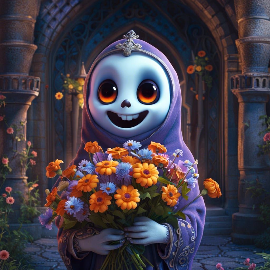 crasy ghost´s party preparation - AI Generated Artwork - NightCafe Creator