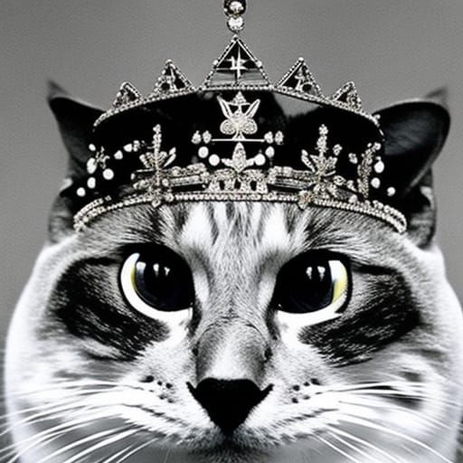 cat pope wearing papal tiara - AI Generated Artwork - NightCafe Creator
