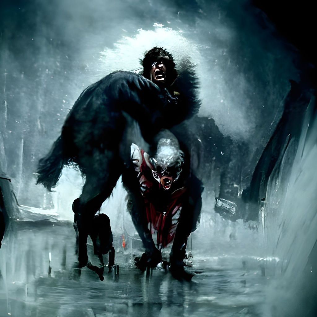 American werewolf in London - AI Generated Artwork - NightCafe Creator