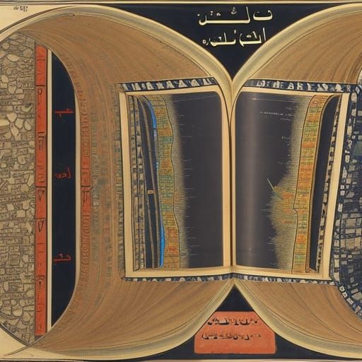 Islamic Cosmology - AI Generated Artwork - NightCafe Creator