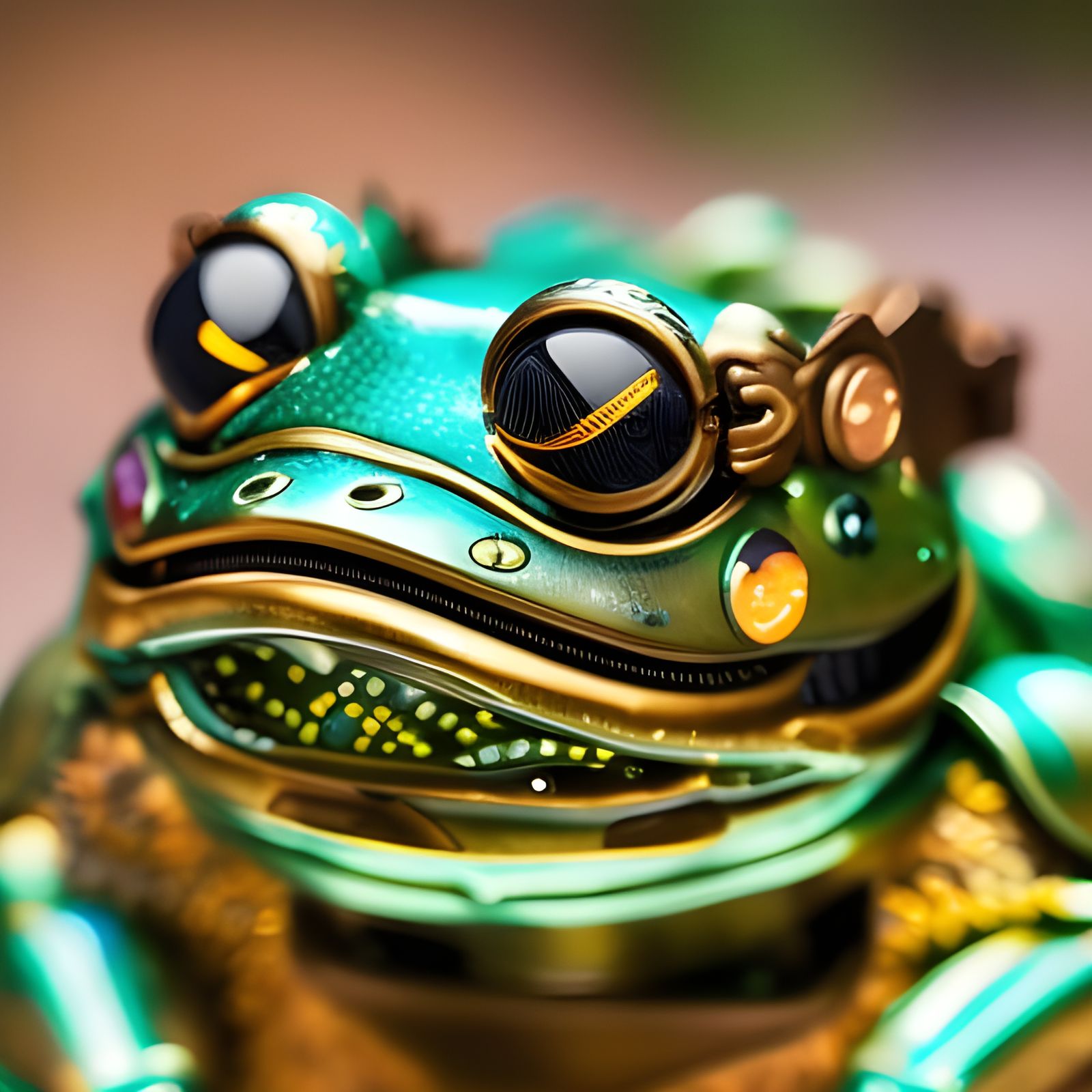 Robo-Toad - AI Generated Artwork - NightCafe Creator