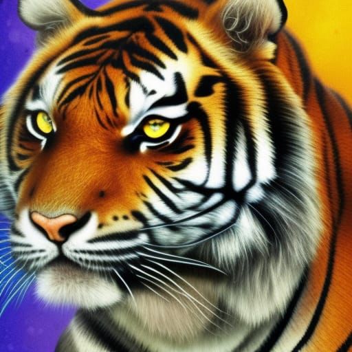 tiger - AI Generated Artwork - NightCafe Creator