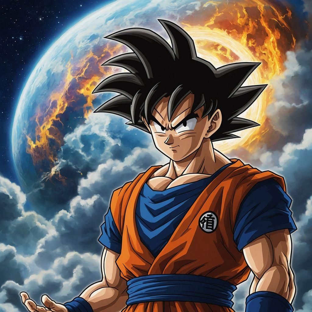 Son Goku - AI Generated Artwork - NightCafe Creator