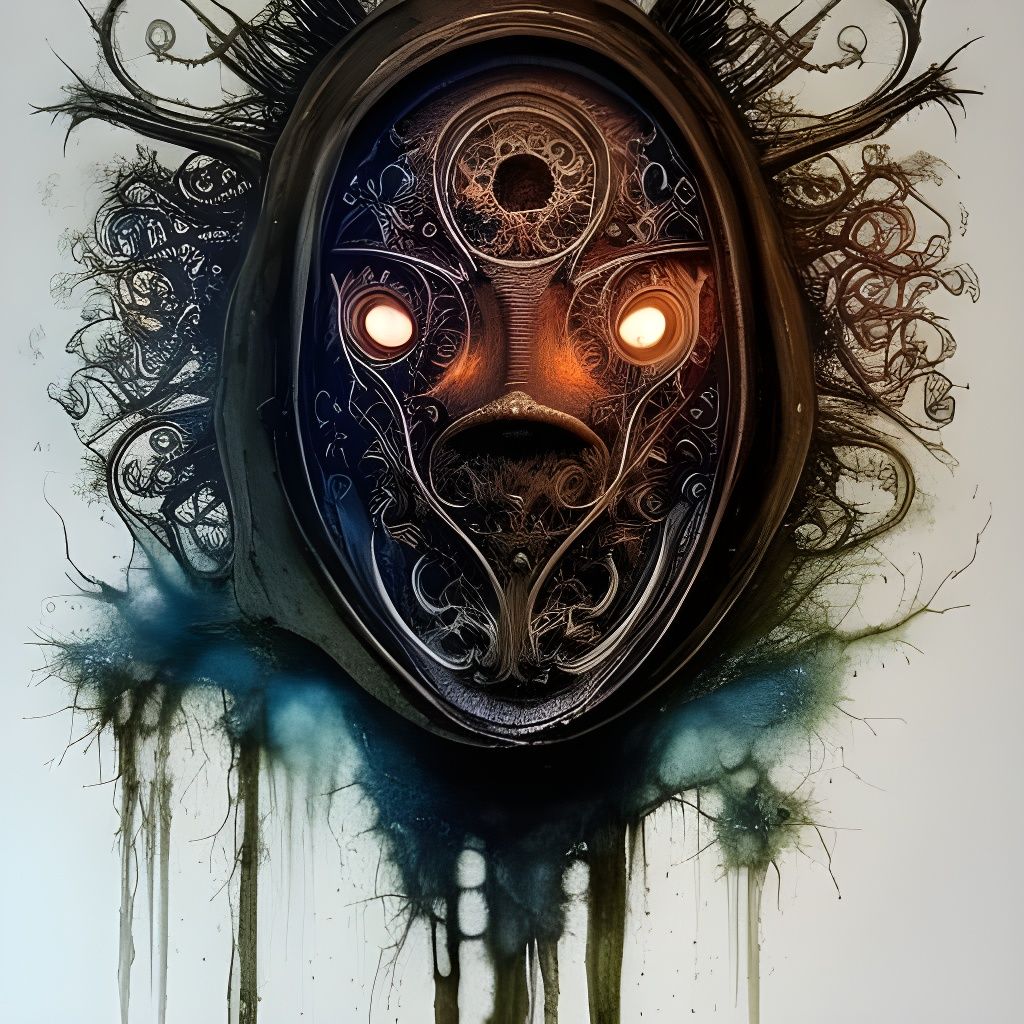 100 Masks - XXXII - AI Generated Artwork - NightCafe Creator