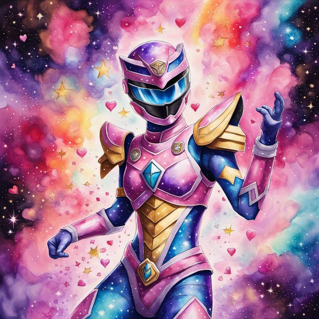 Powerful Pink Raner - AI Generated Artwork - NightCafe Creator