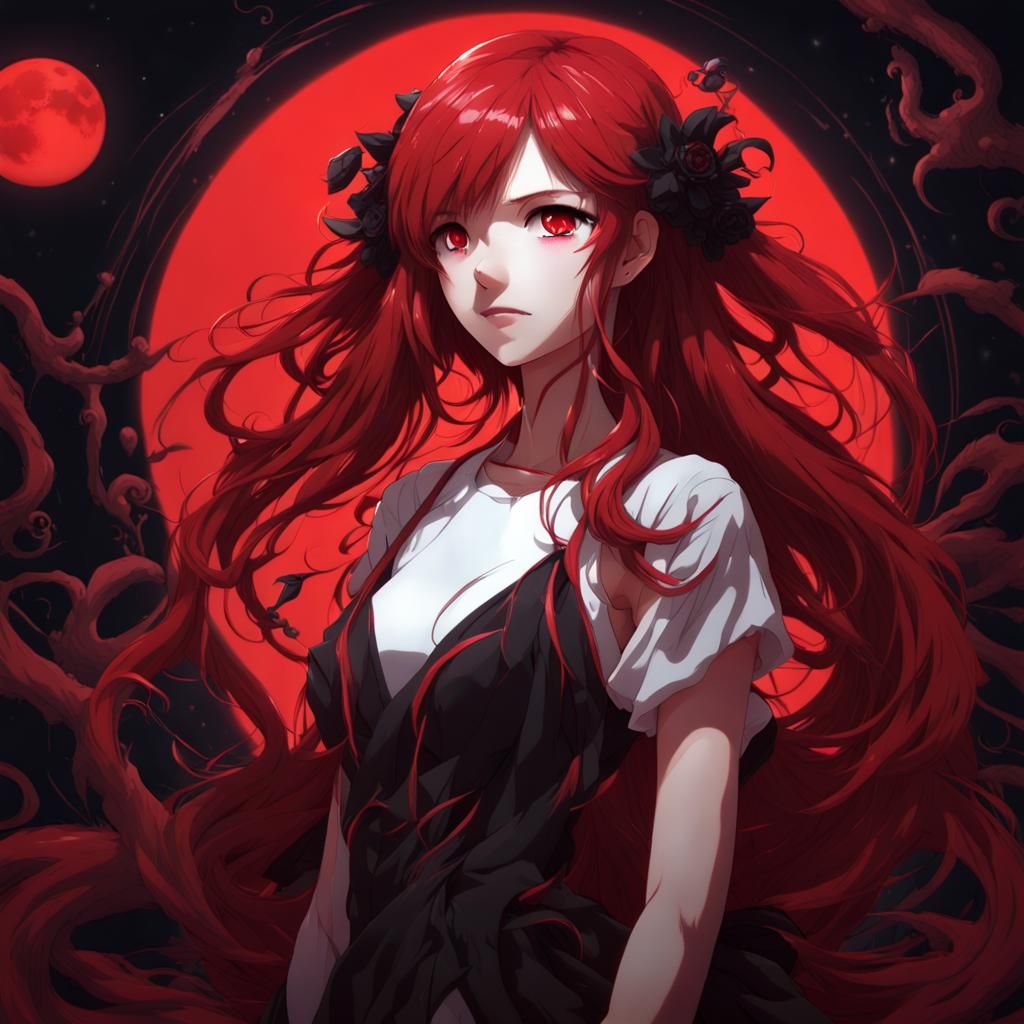 Eldritch girl - AI Generated Artwork - NightCafe Creator