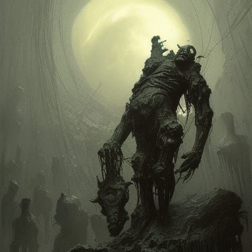 Dark Abomination - AI Generated Artwork - NightCafe Creator