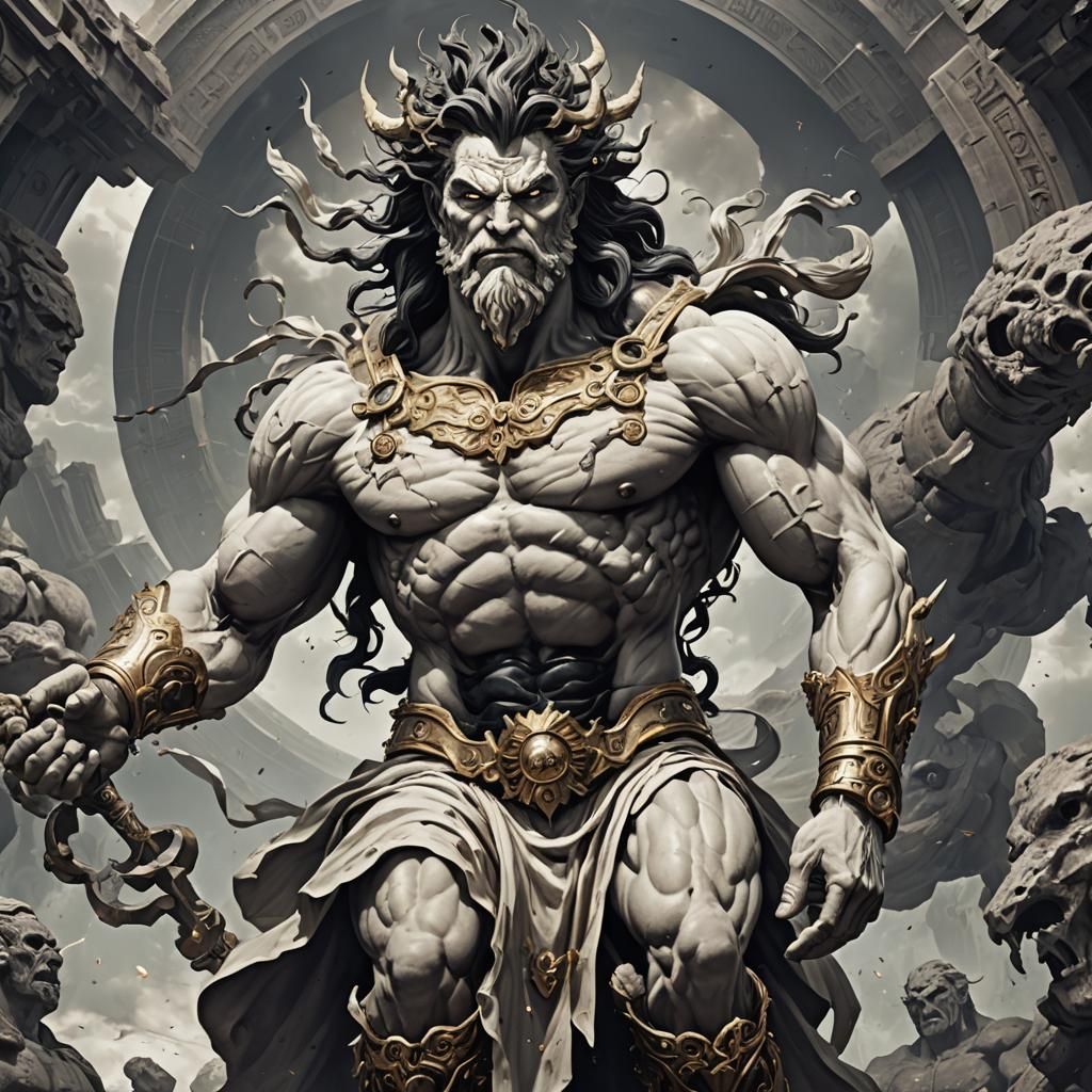 Cronus, Titan god - AI Generated Artwork - NightCafe Creator