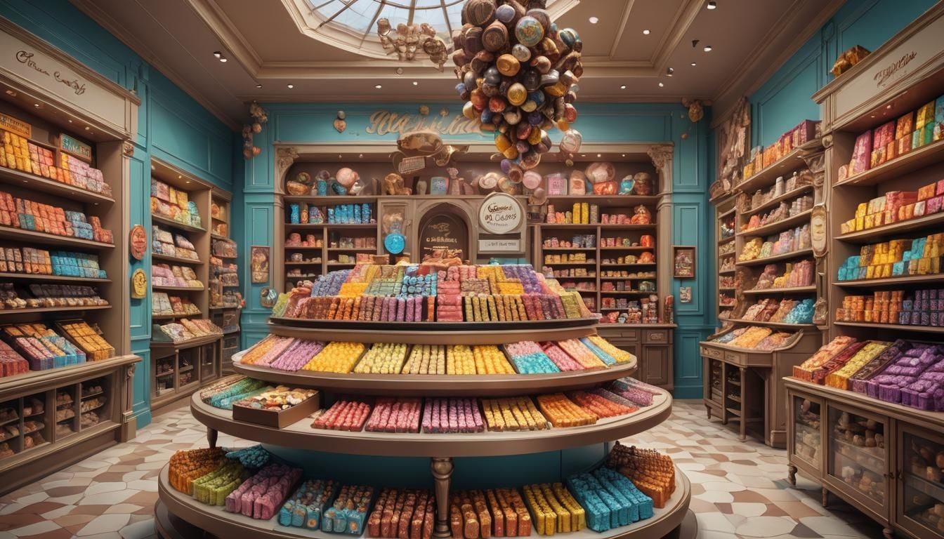 The Sweet Shop - AI Generated Artwork - NightCafe Creator