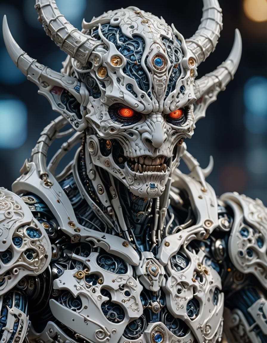 Skull and Bone Demon! : r/nightcafe