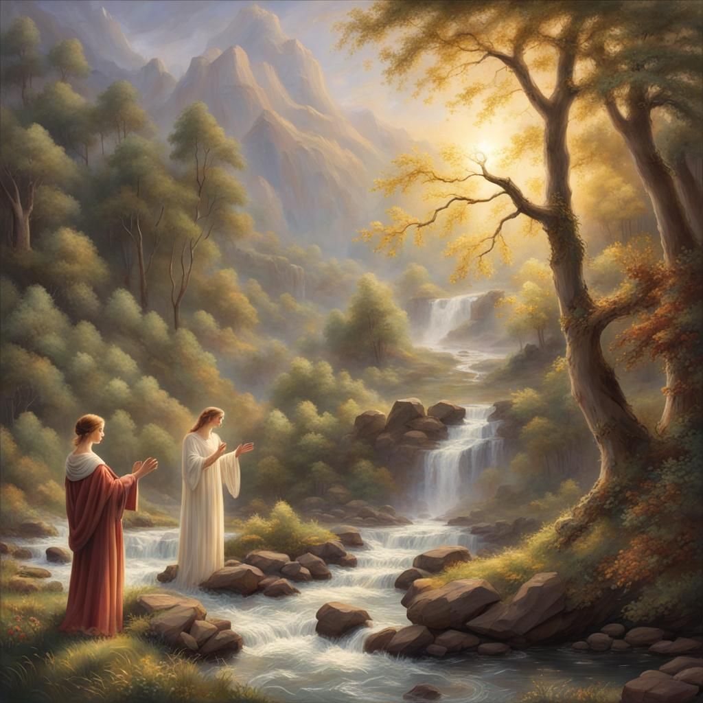 Come thou fount of every blessing - AI Generated Artwork - NightCafe ...