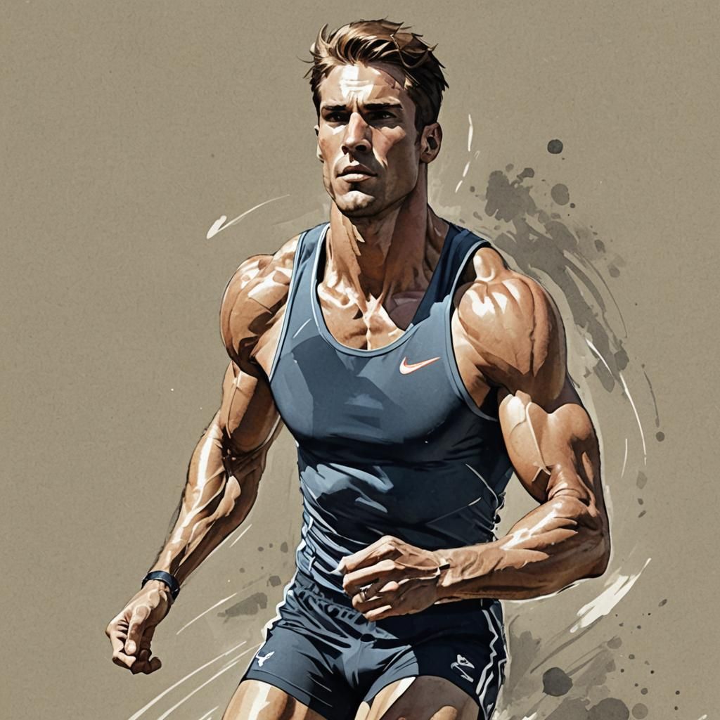 The Runner - AI Generated Artwork - NightCafe Creator