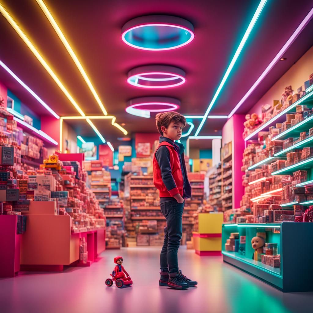 toy store - AI Generated Artwork - NightCafe Creator
