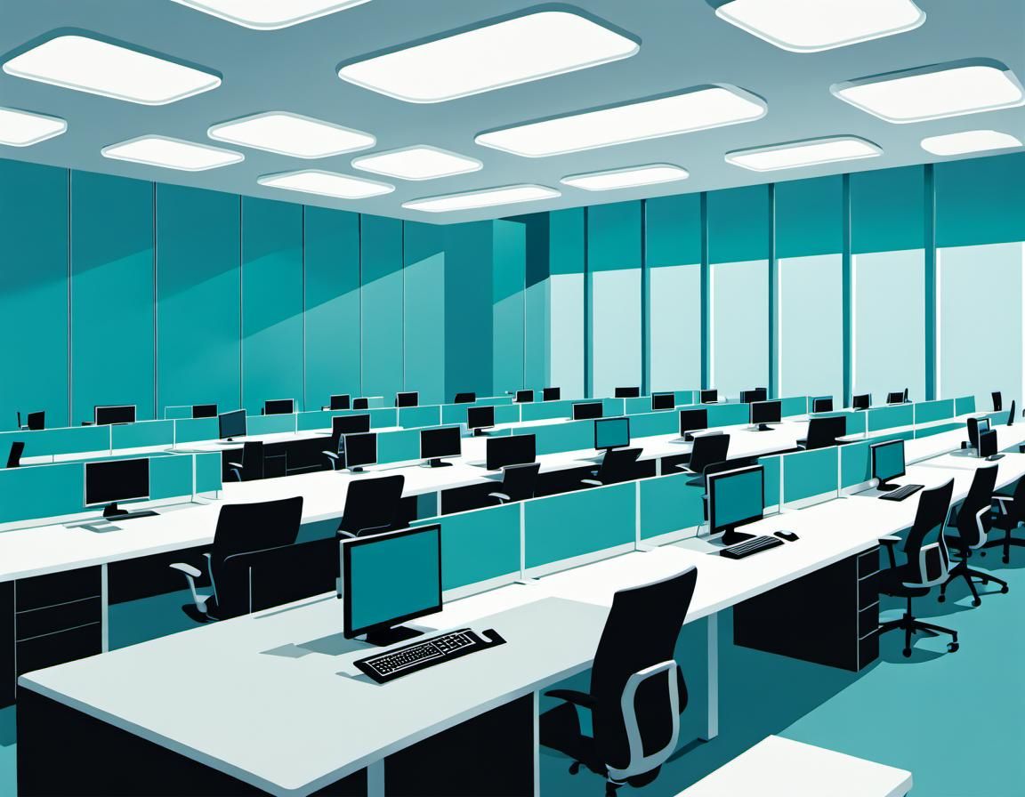 Openspace office - AI Generated Artwork - NightCafe Creator