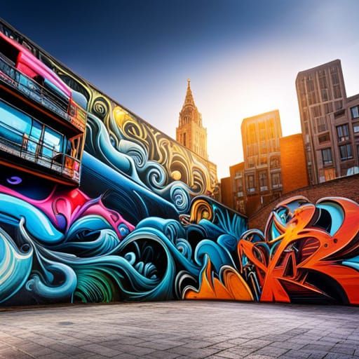 Street art - AI Generated Artwork - NightCafe Creator