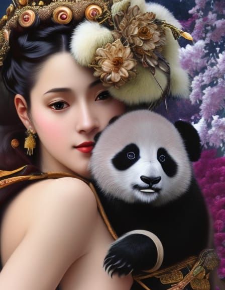 Panda ️ - AI Generated Artwork - NightCafe Creator
