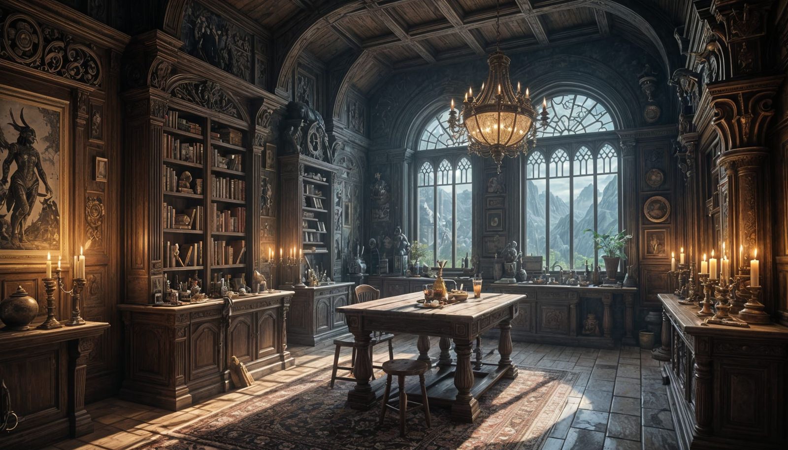 Magic Room inside a Castle - Epic Disney-Inspired Magic Cham...