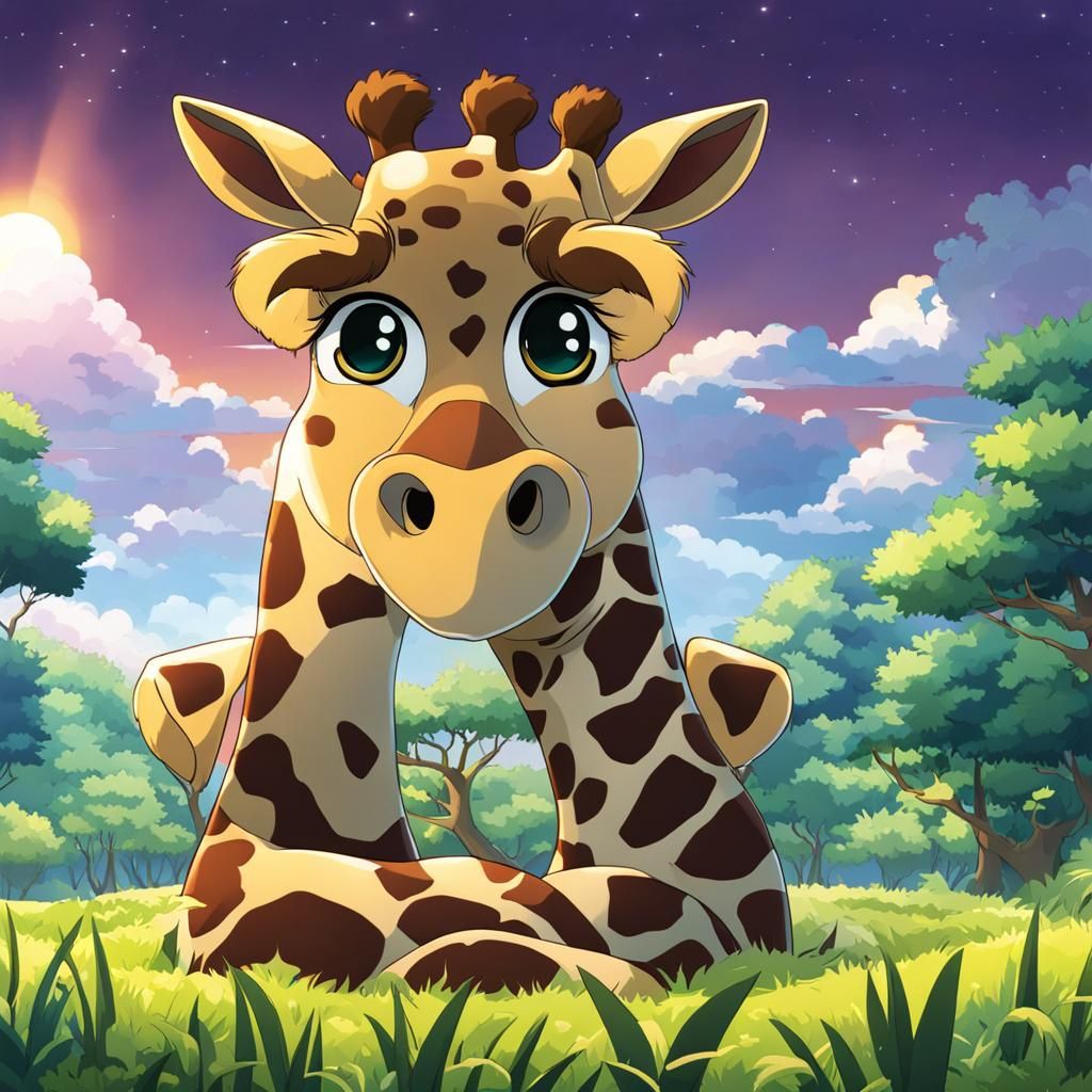 Giraffe Snake of the Magic Lands - AI Generated Artwork - NightCafe Creator