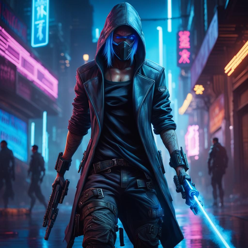 Assassin Blue - AI Generated Artwork - NightCafe Creator