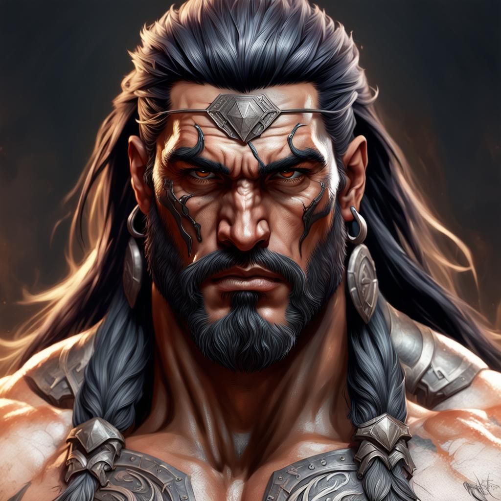 Human Barbarian - AI Generated Artwork - NightCafe Creator