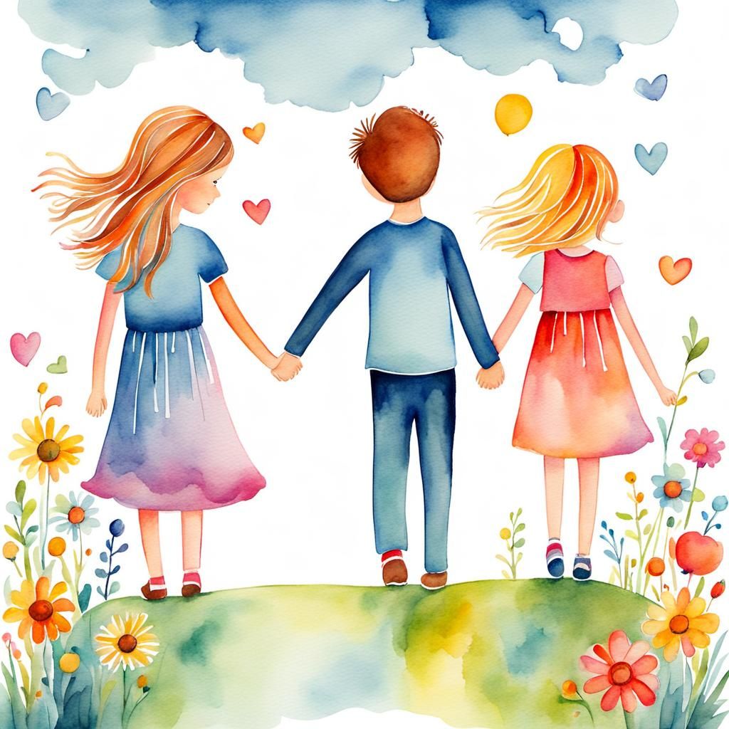 Best Friends For Life - AI Generated Artwork - NightCafe Creator