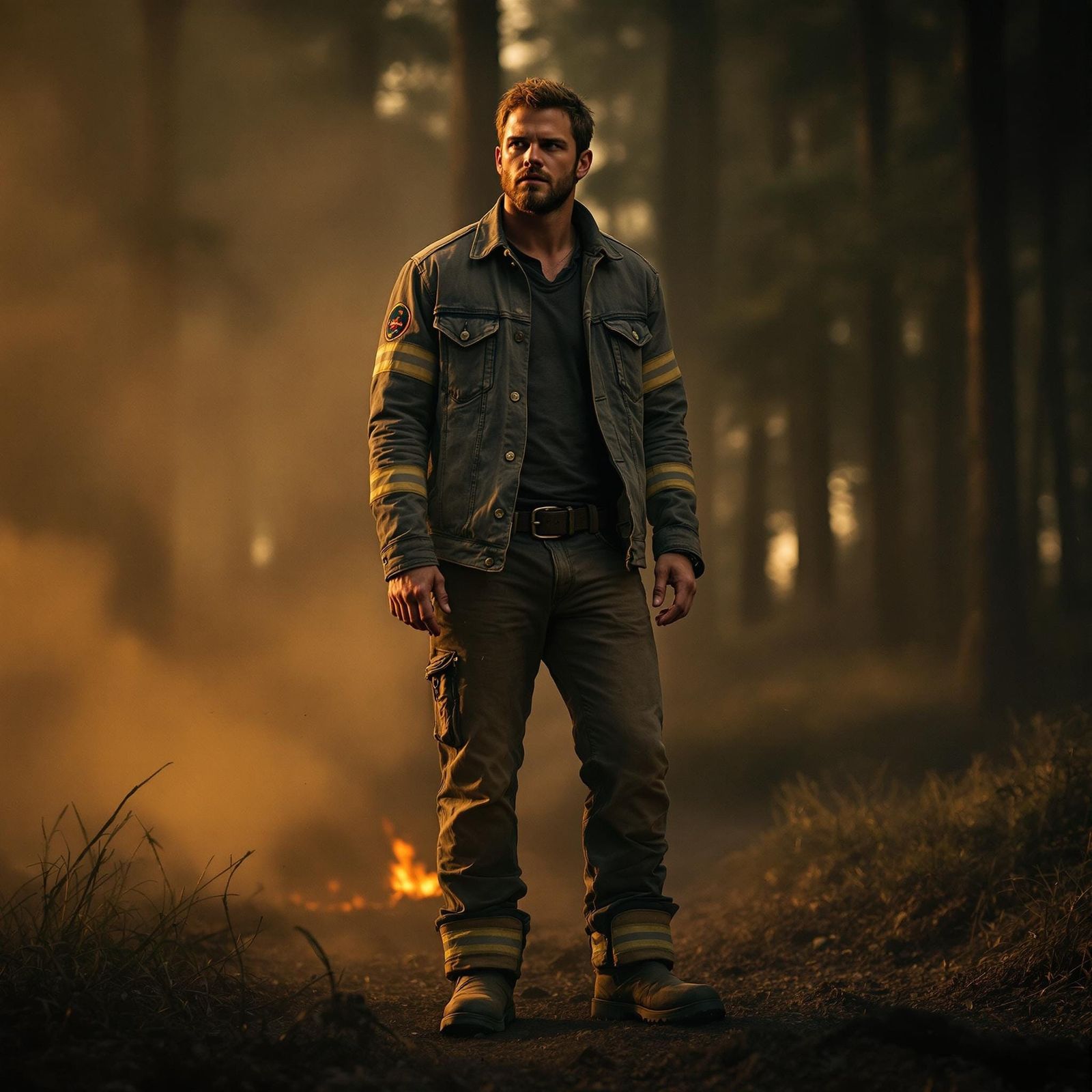 Max Thieriot As Bode Donovan in the show Fire Country