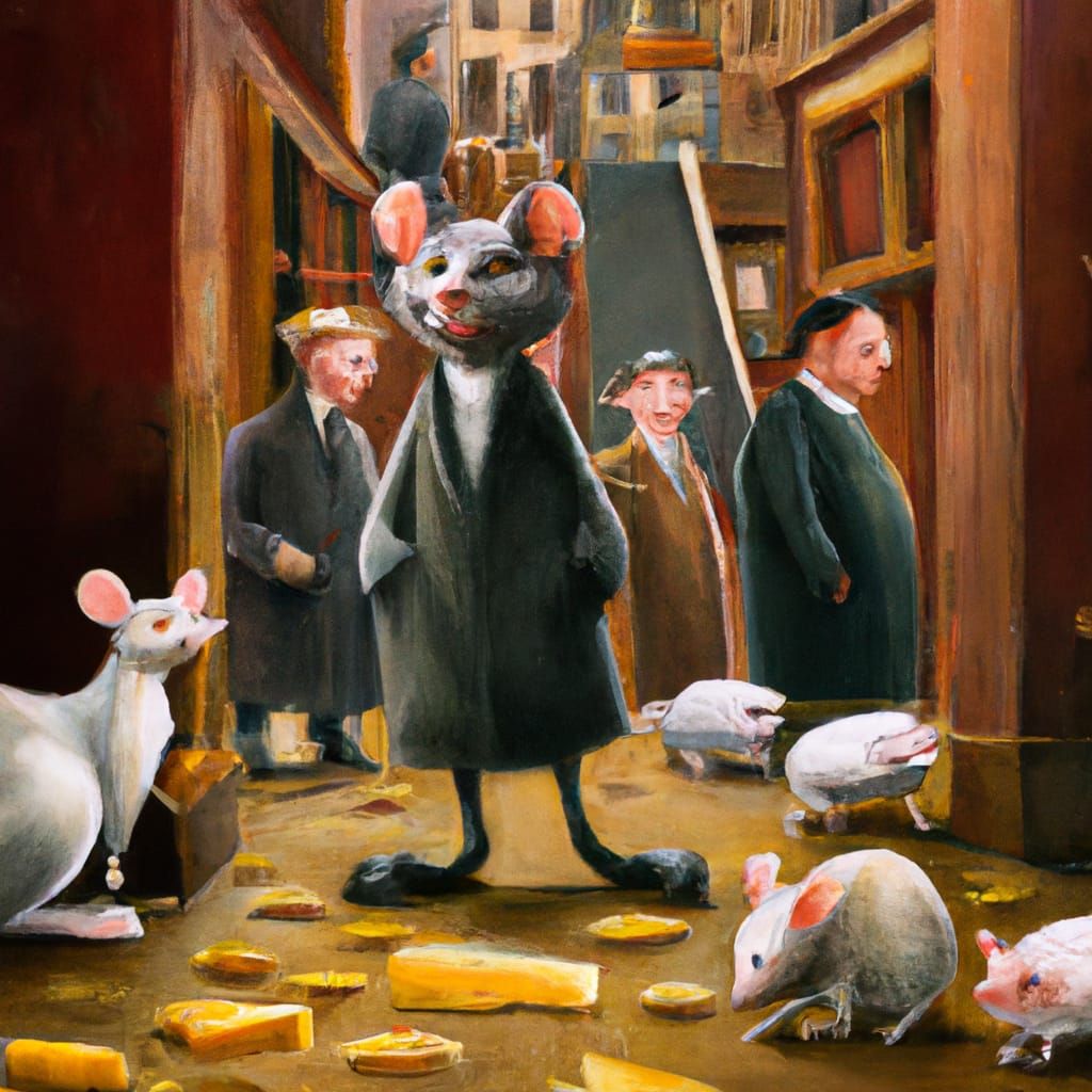 The Great Cheese Heist at Edam Estates : r/nightcafe