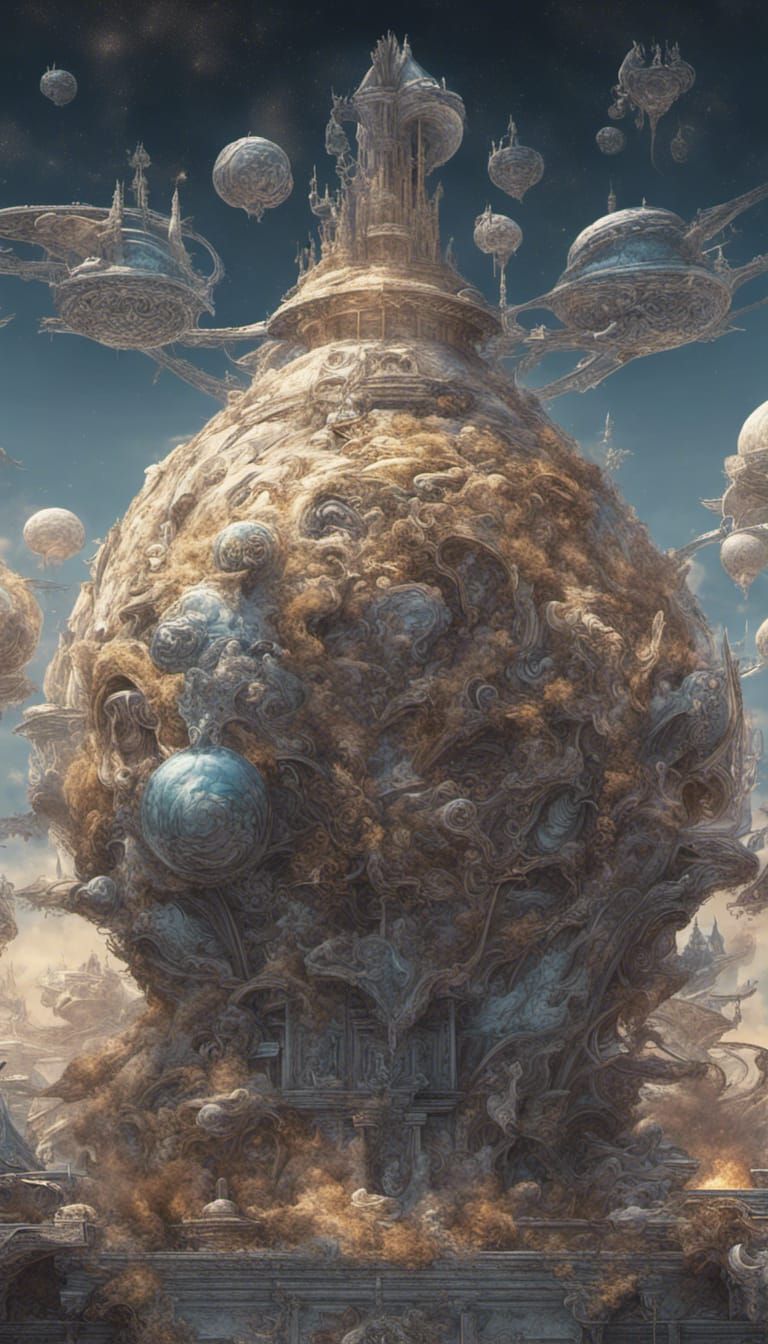 Fantasy World - AI Generated Artwork - NightCafe Creator