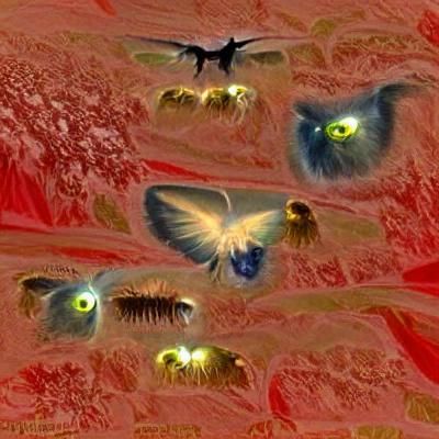 And the four beasts had each of them six wings about him; and they were ...