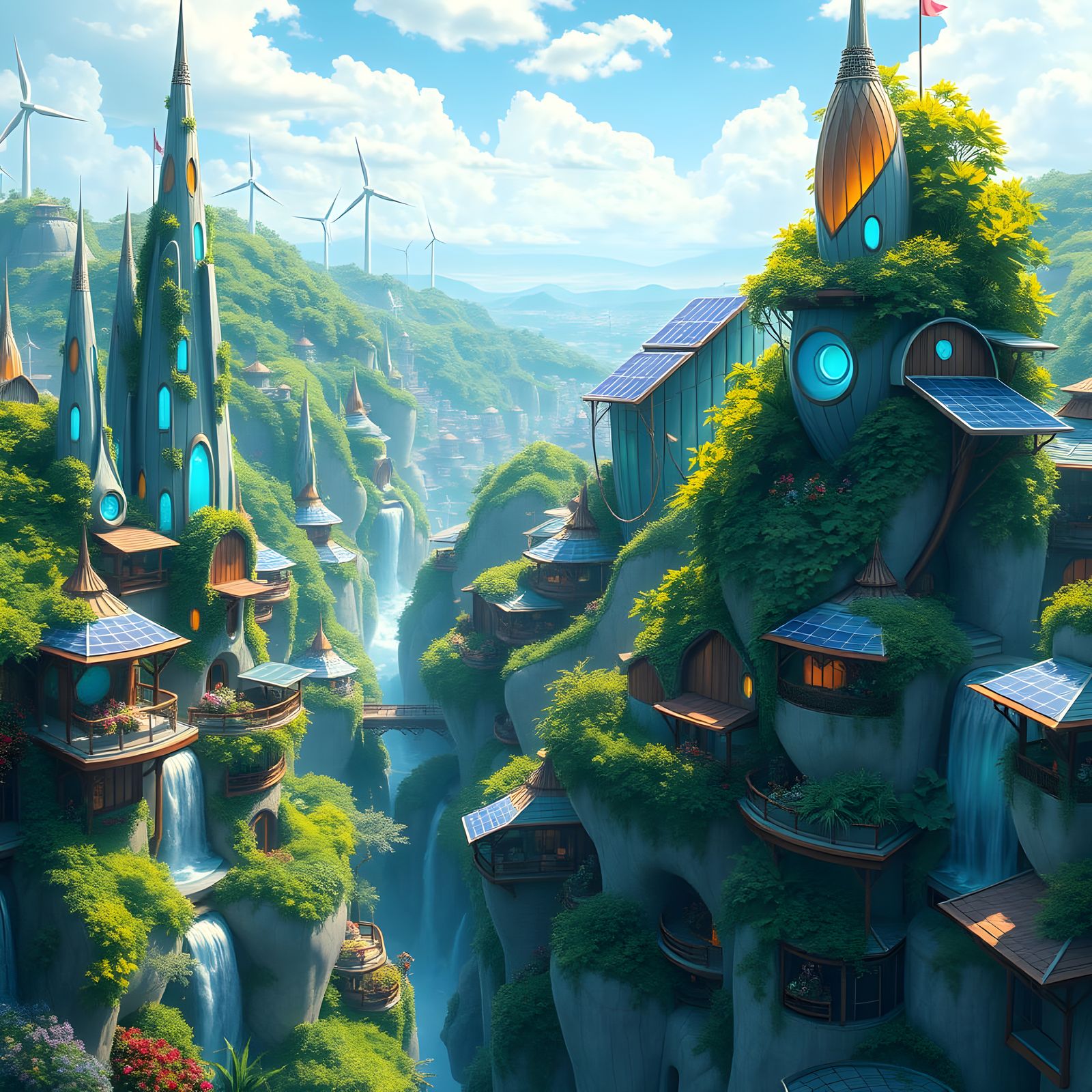 Solarpunk Paradise - Solarpunk Paradise